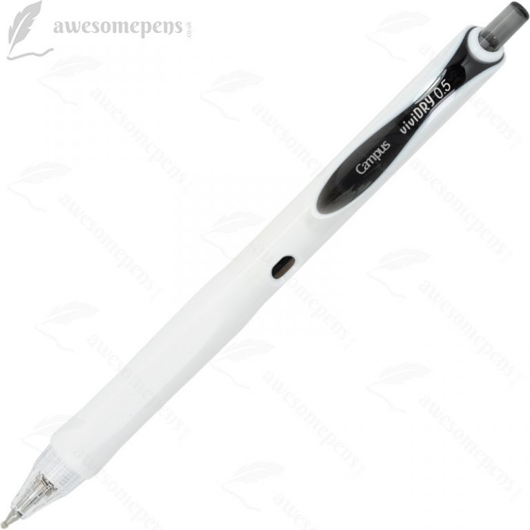 * Kokuyo Campus viviDRY Retractable Gel Pen - 0.5mm - awesomepens.co.uk