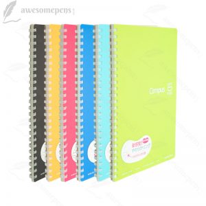 * Kokuyo Soft Ring Notebook – 8mm Ruled Dotted Lines – A5 – 22 Lines ...
