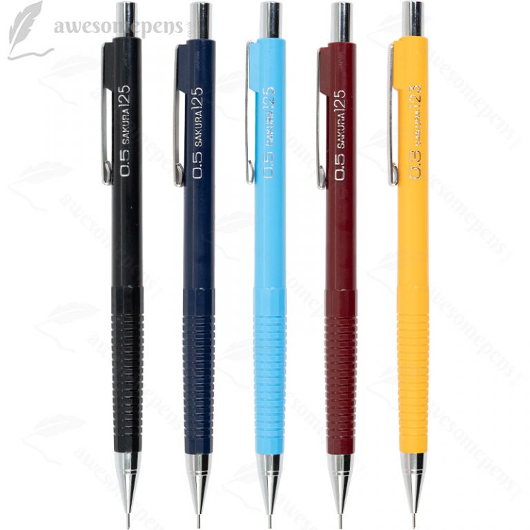 Sakura XS-123 XS-125 XS-127 XS-129 Mechanical Pencil - Awesome Pens