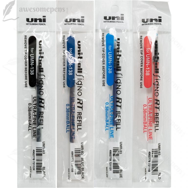 * Uni-ball Signo RT Refill For UMN-138 - 0.38mm - awesomepens.co.uk