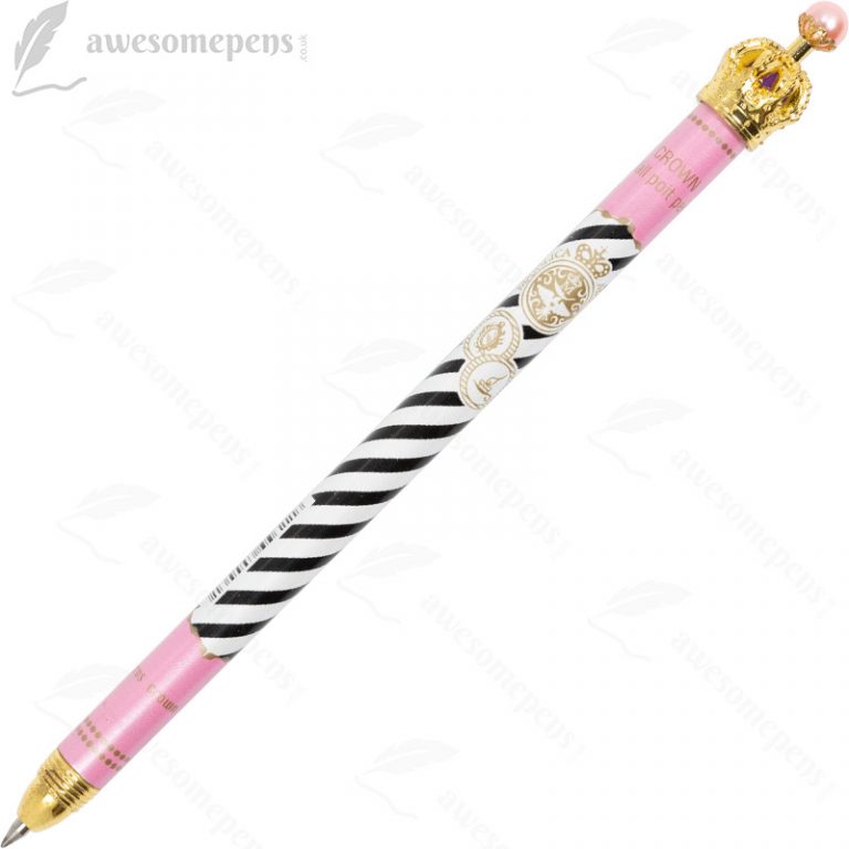 Majolica Crwon Ballpoint Gel Ink Pen 0.5mm Black Ink - Awesome Pens