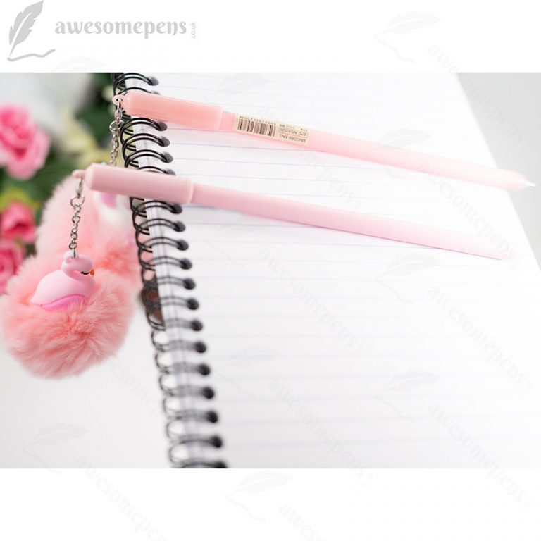 * QiuZi Fluffy Bobble Gel Ink Pen 0.5mm - awesomepens.co.uk