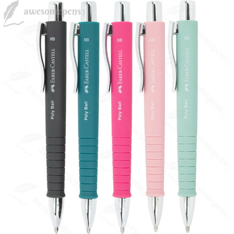 * Faber-Castell Poly Ball Ballpoint Pen - Extra Broad - awesomepens.co.uk