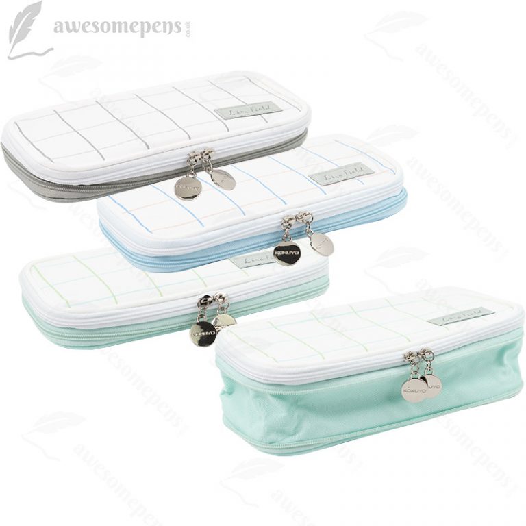 * Kokuyo Line Field Novita-R Expandable Pencil Case - awesomepens.co.uk