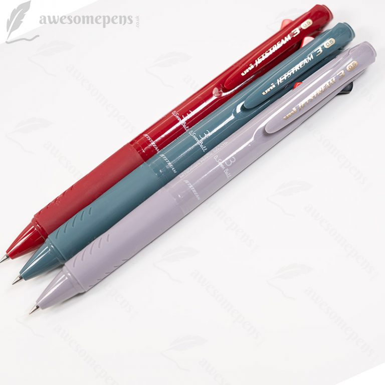 Uni-ball Jetstream SXE3-400 3 colour Ballpoint Multi Pen - 0.5mm ...