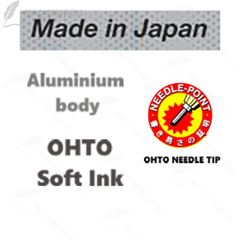 OHTO GS01-G5 Horizon Needle Point Ballpoint Pen 0.7mm - Awesome Pens