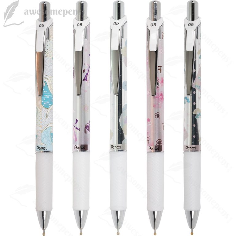 * Pentel EnerGel Needle Point Gel Pen Limited Edition - 0.5mm - Black ...