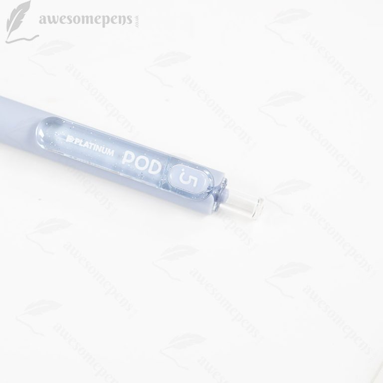 Platinum POD Press Needle Point Gel Ink Pen - 0.5mm - Awesome Pens