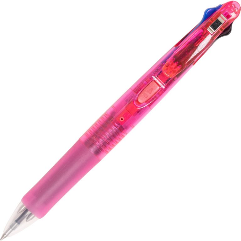 Zebra Clip-On Slim 4 Colour 0.7mm Ballpoint Multi Pen - Awesome Pens