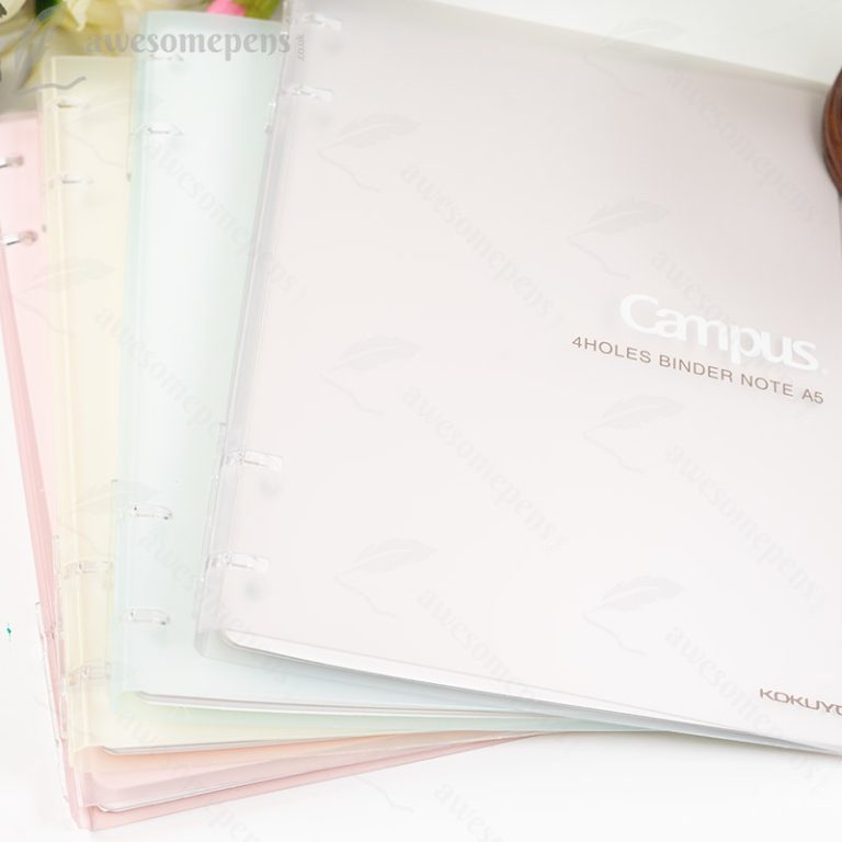 * Kokuyo Campus 4 Holes Binder Notebook - A5 B5 - 40 Sheets Capacity - awesomepens.co.uk