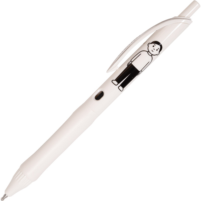 * Kokuyo viviDRY Good Time Retractable Gel Pen - 0.5mm - Black Ink - awesomepens.co.uk